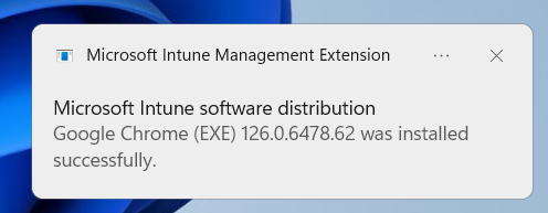Using the Google Chrome (EXE) Deployment from Winget over the Standard ...