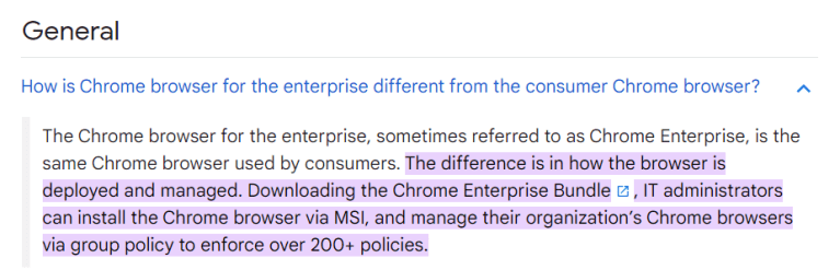 Using the Google Chrome (EXE) Deployment from Winget over the Standard ...