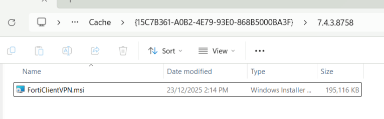 How to Package FortiClient VPN for Intune – Pckgr Blog