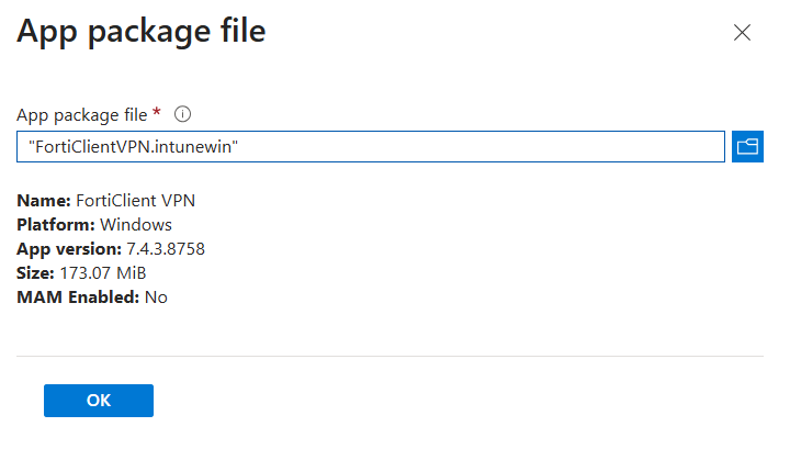 How to Package FortiClient VPN for Intune – Pckgr Blog